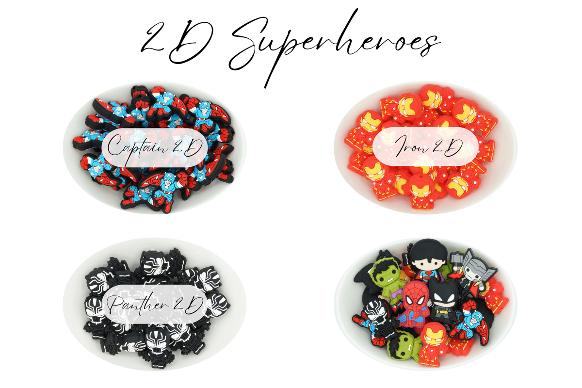 Superheroes (2D & 3D) – 1 Wave Designs