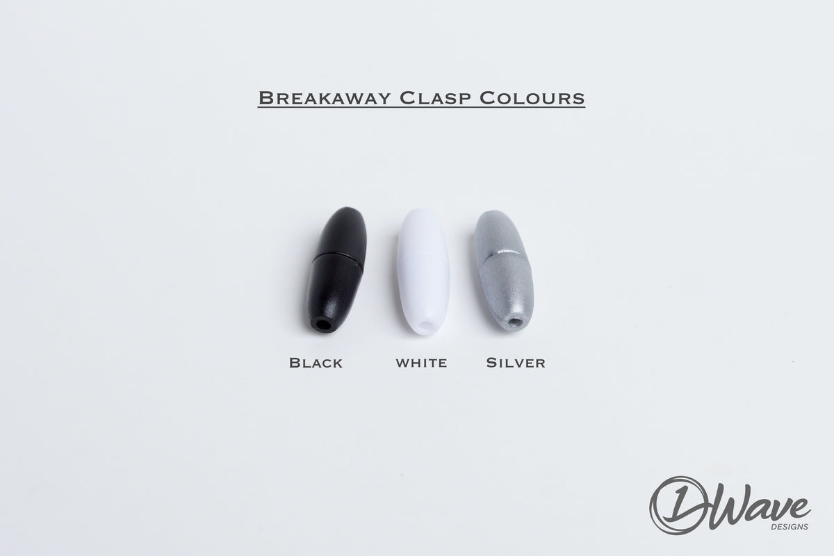 Breakaway Safety Clasps – 1 Wave Designs